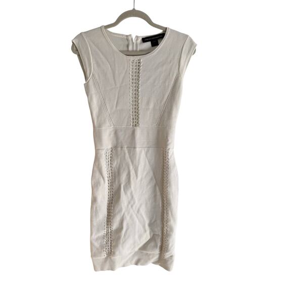 French Connection | Dresses | Nwt French Connection Ivory Bodycon Dress ...